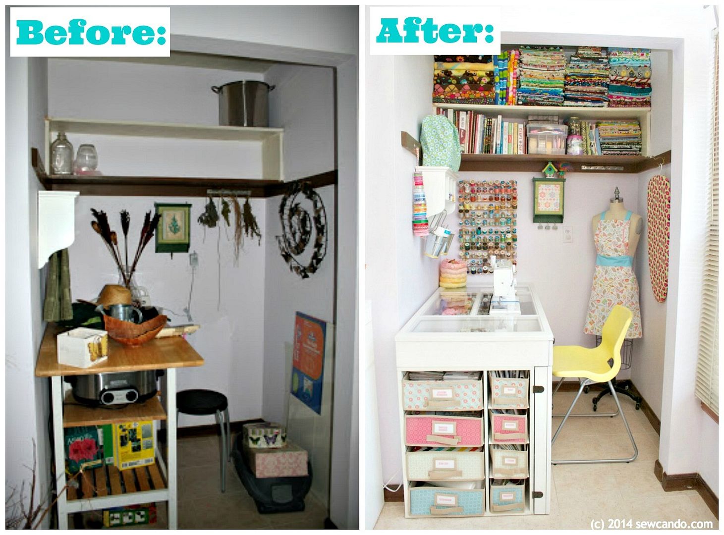 Sew Can Do Room To Create My Craft Room Feature
